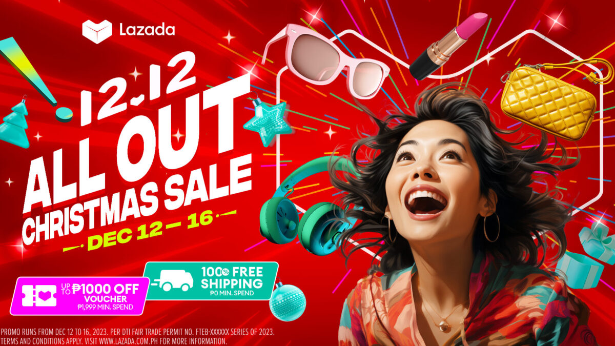 Announcing the Lazada PH 12-12 All Out Christmas Sale! - TipidNation