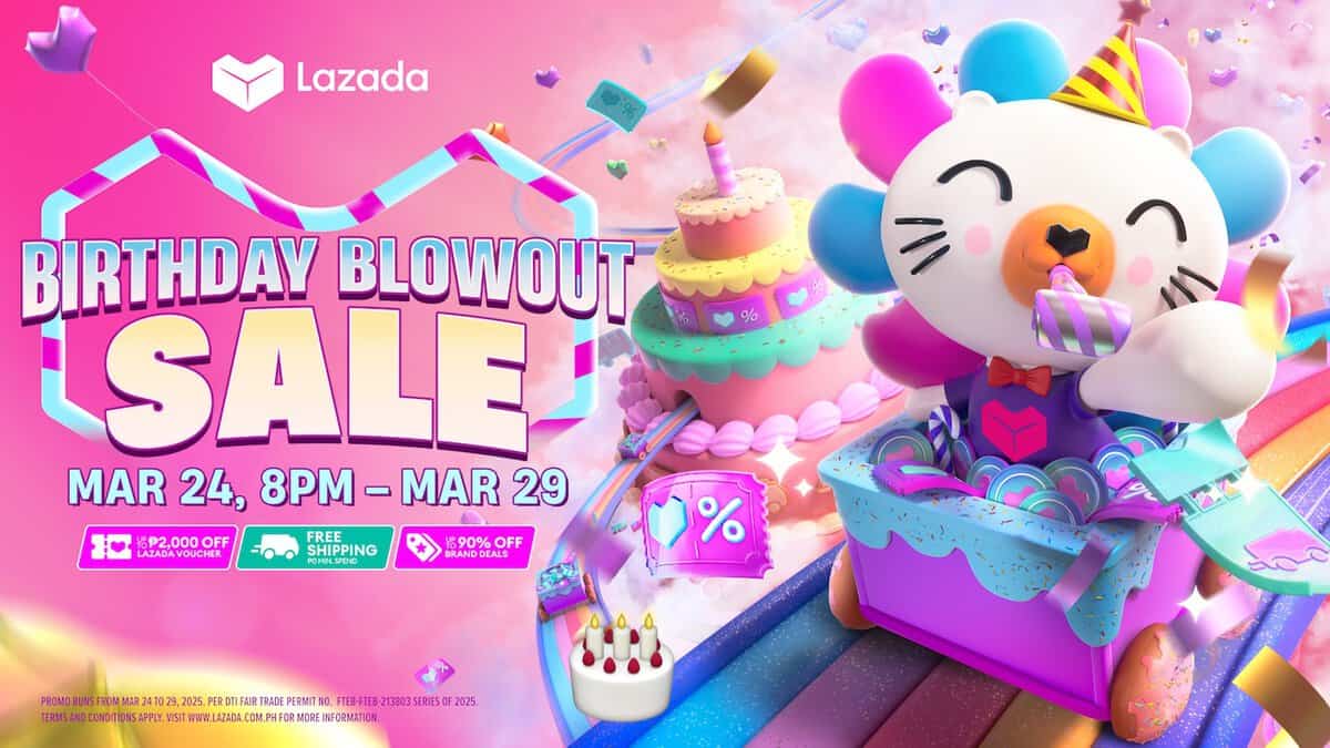 Announcing: Lazada Birthday Blowout Sale! (Voucher Codes)
